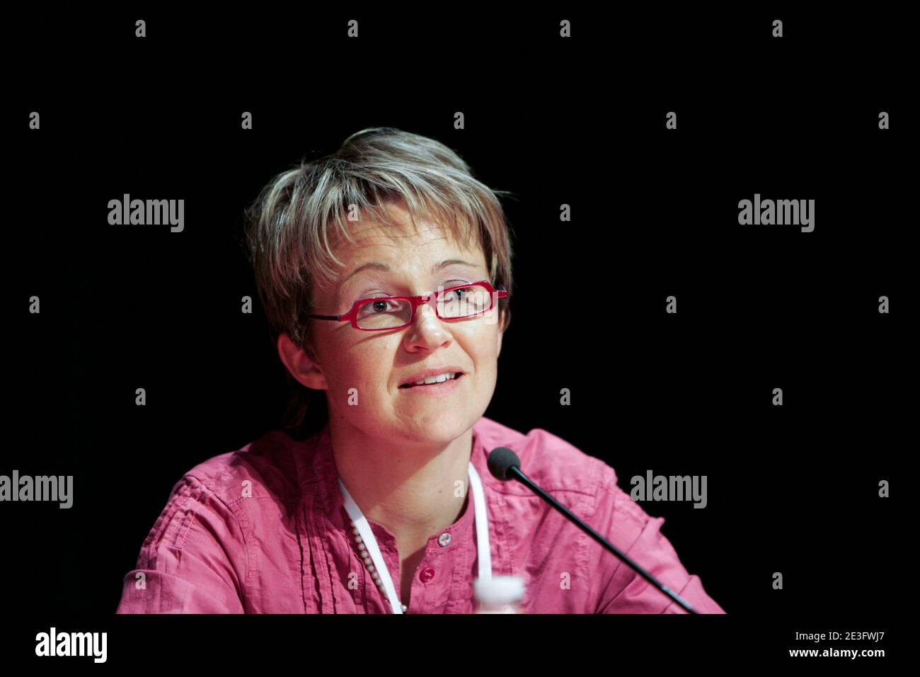Nathalie Appere premiere adjoint au maire de Rennes lors du Forum ...