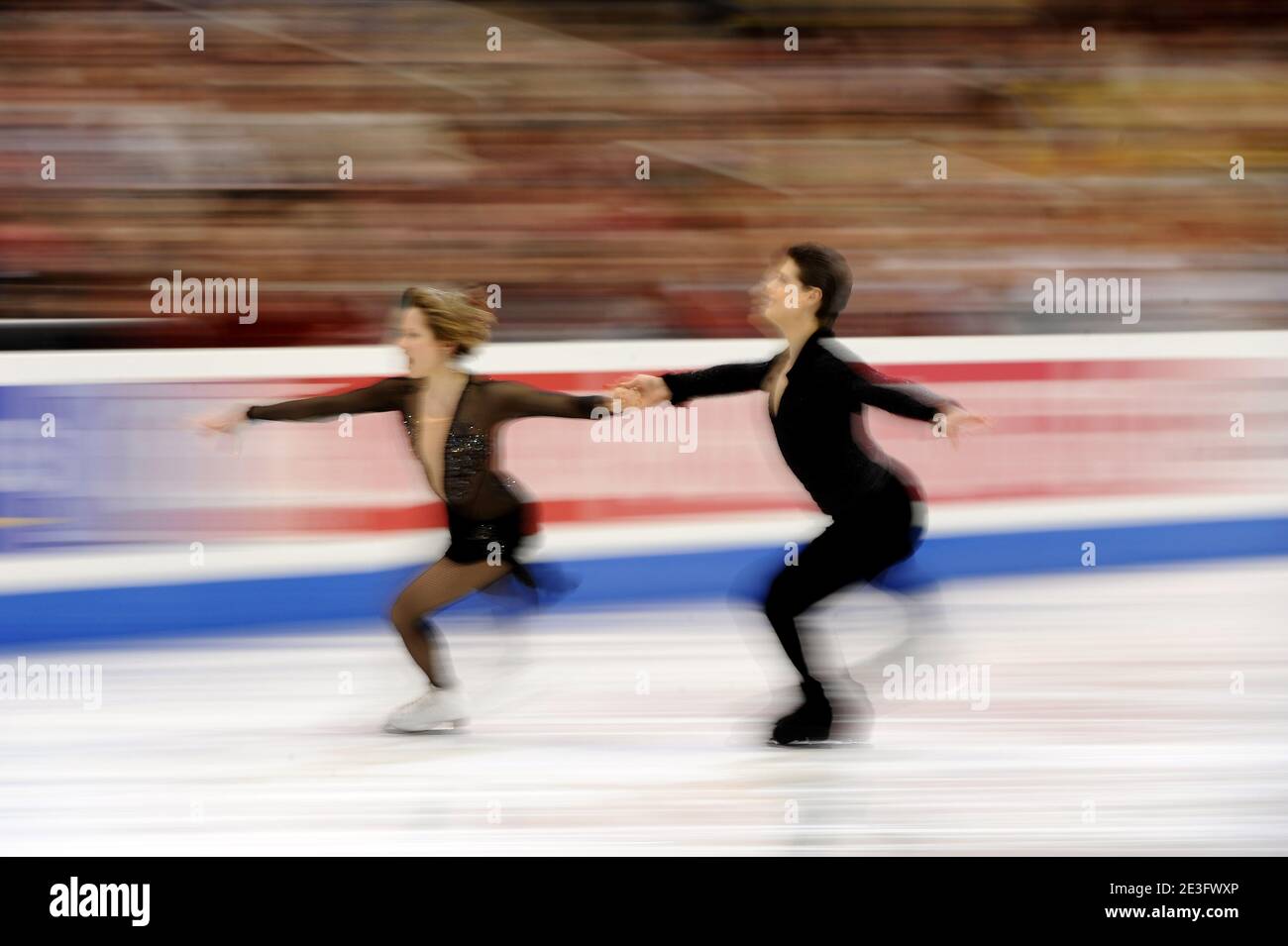 Vanessa Crone and Paul Poirier of Canada performing the Ice Dance ...