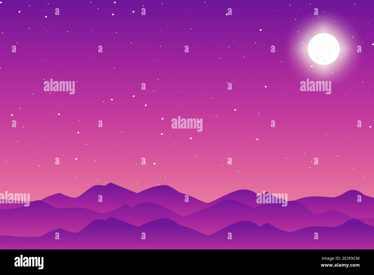 Planet starry sky background Stock Vector Images - Alamy