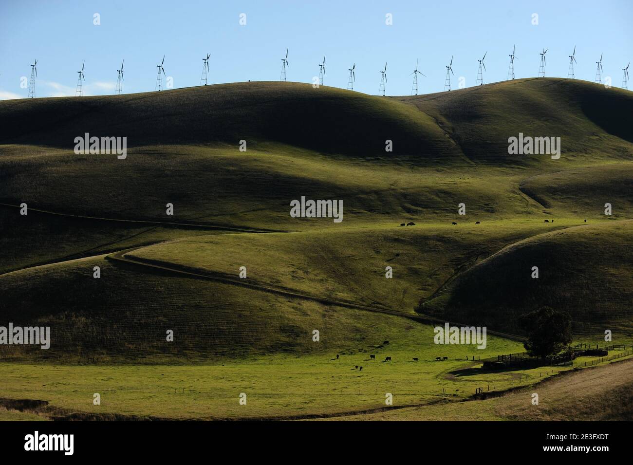 Rio vista wind turbines hi-res stock photography and images - Alamy