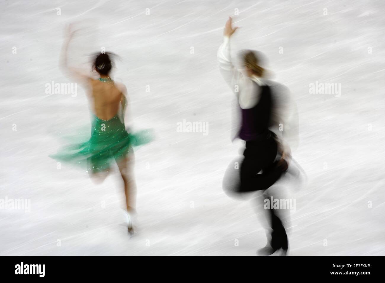 The 2009 World Figure Skating Championships held at the Staples Center ...