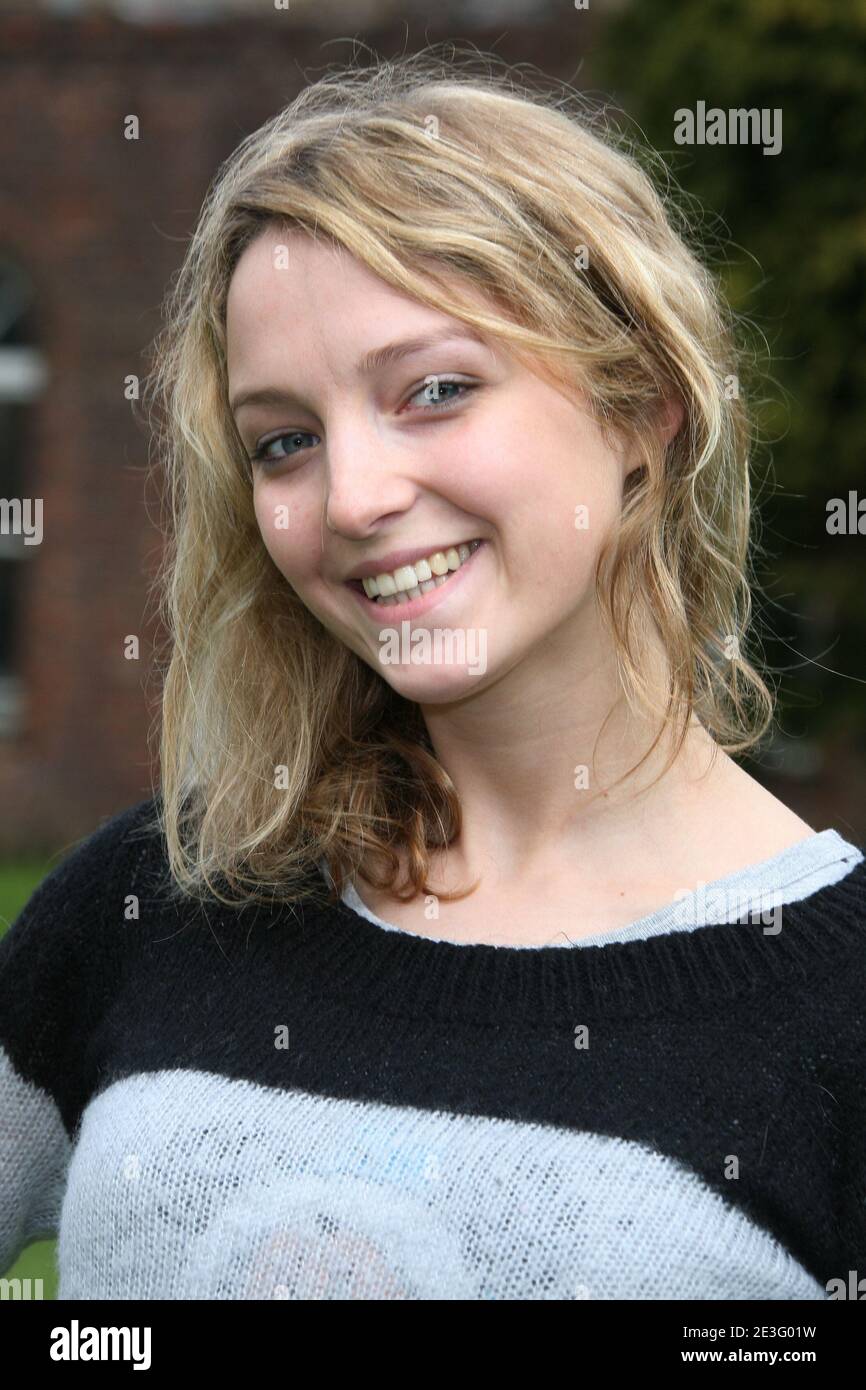 Singer and actress Stephanie de Crayencour poses during the 20th ...
