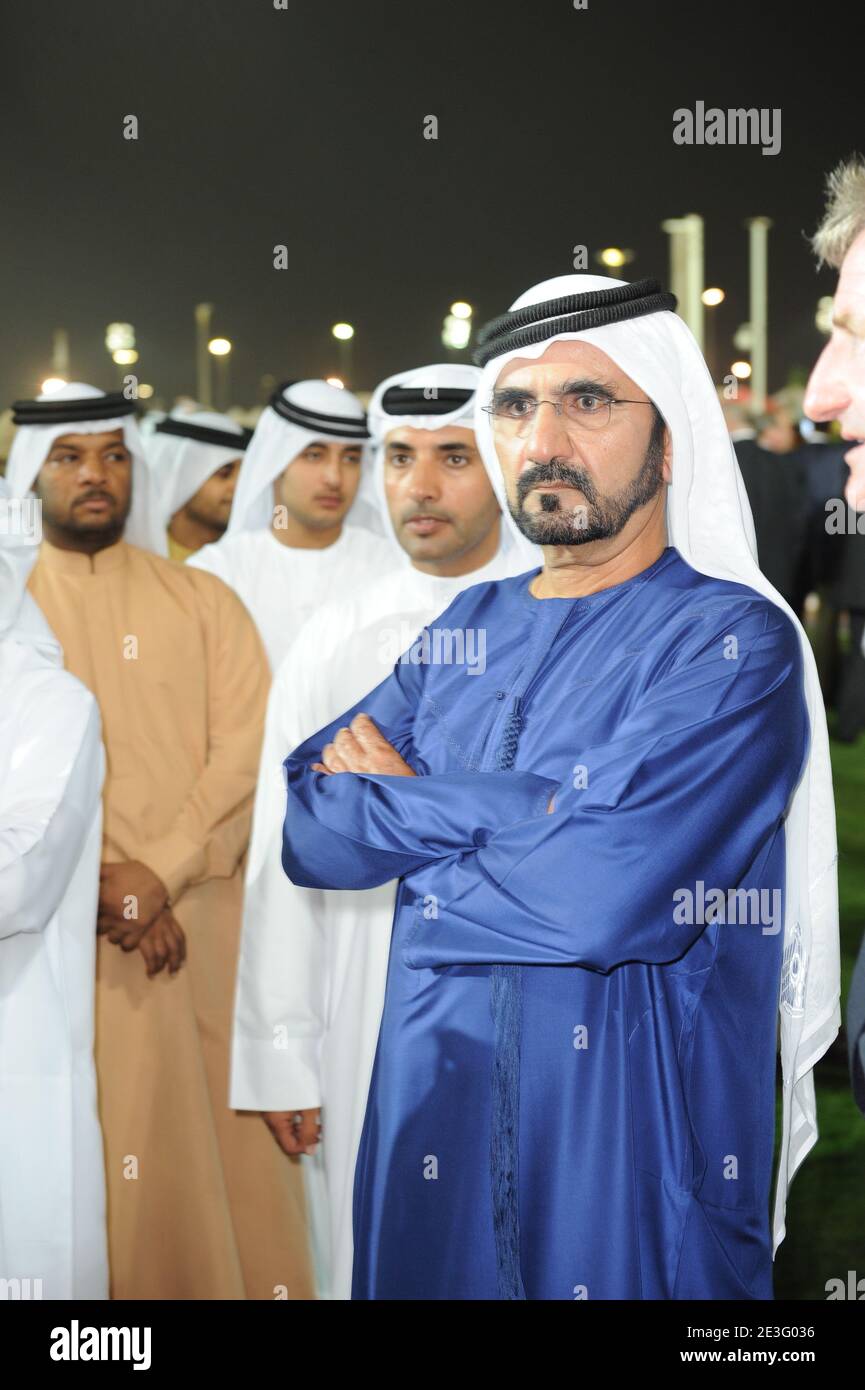 Dubai's ruler Sheikh Mohammed Bin Rashid Al Maktoum, seen at the 14th ...