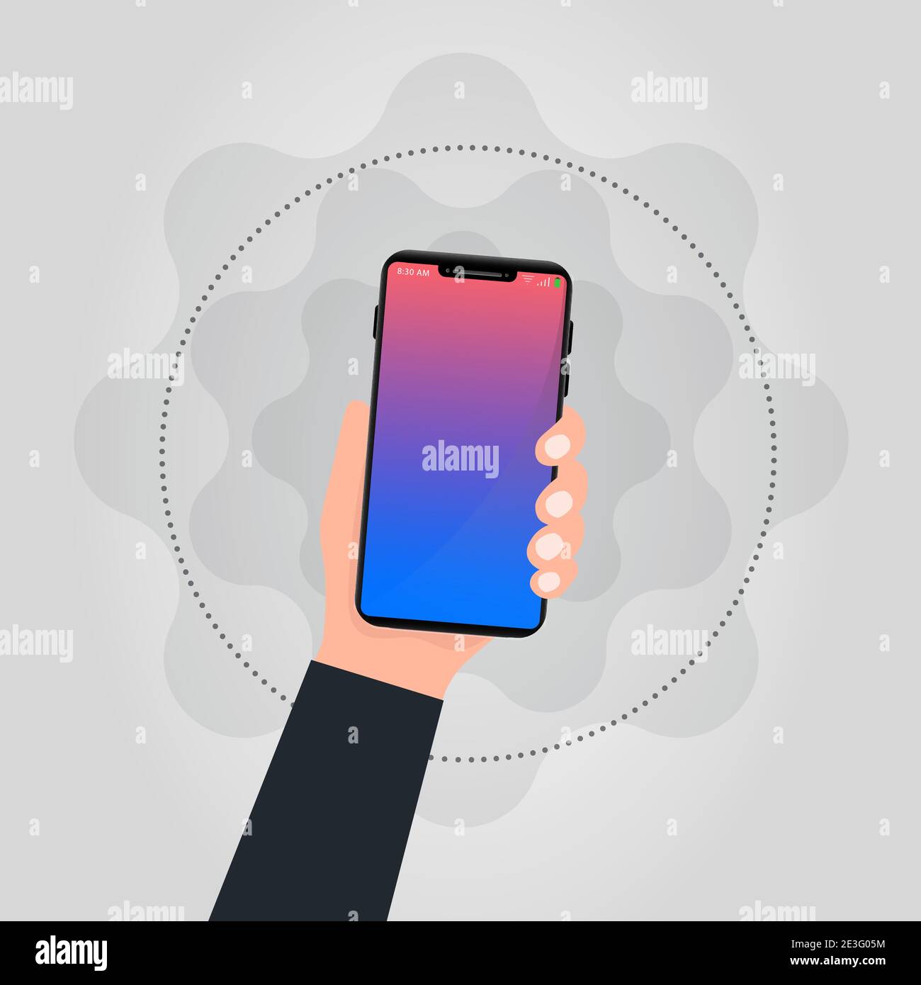 Mobile devices concept in Stock Vector Images - Alamy