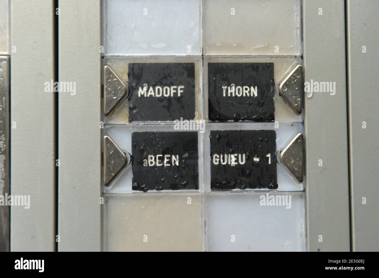 Affaire madoff hi-res stock photography and images - Alamy