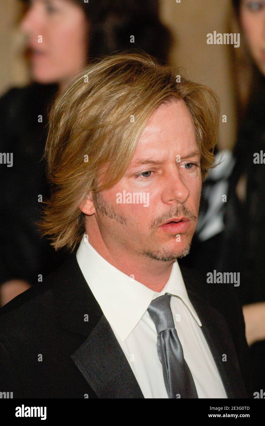 Actor David Spade attends arrivals for Clive Davis Pre-Grammy Party at ...