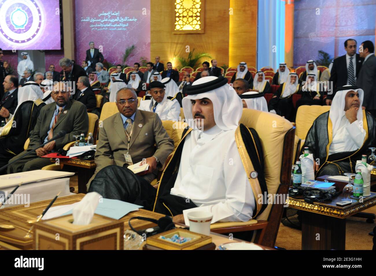 Tamim bin hamad al thani hi-res stock photography and images - Alamy