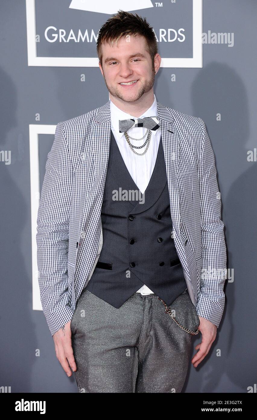 Blake Lewis arriving at the 51st Annual Grammy Awards, held at the ...