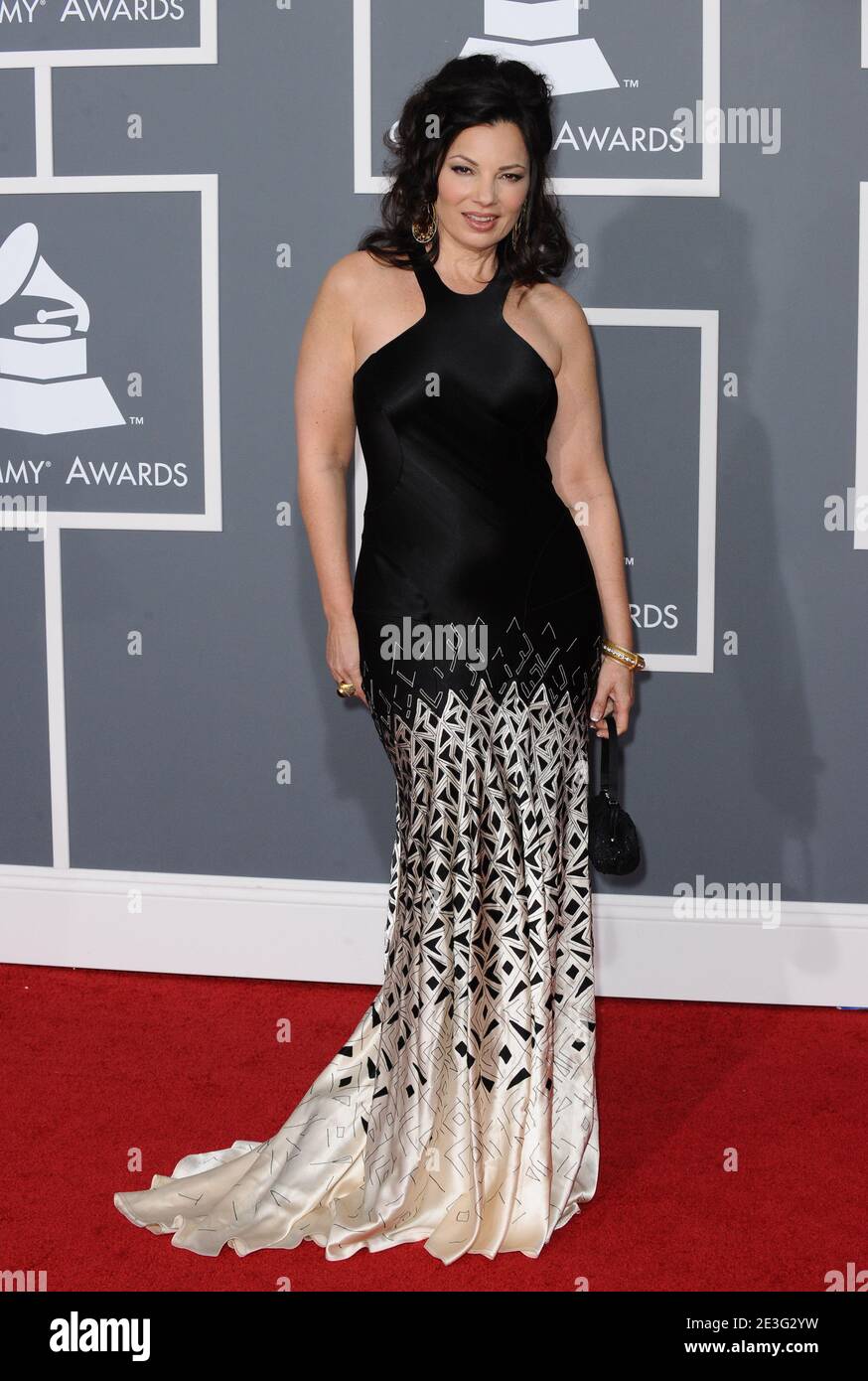 Fran Drescher arriving at the 51st Annual Grammy Awards, held at the ...
