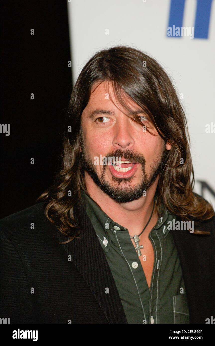 Singer/Musician Dave Growl of Foo Fighters attends arrivals for Clive ...