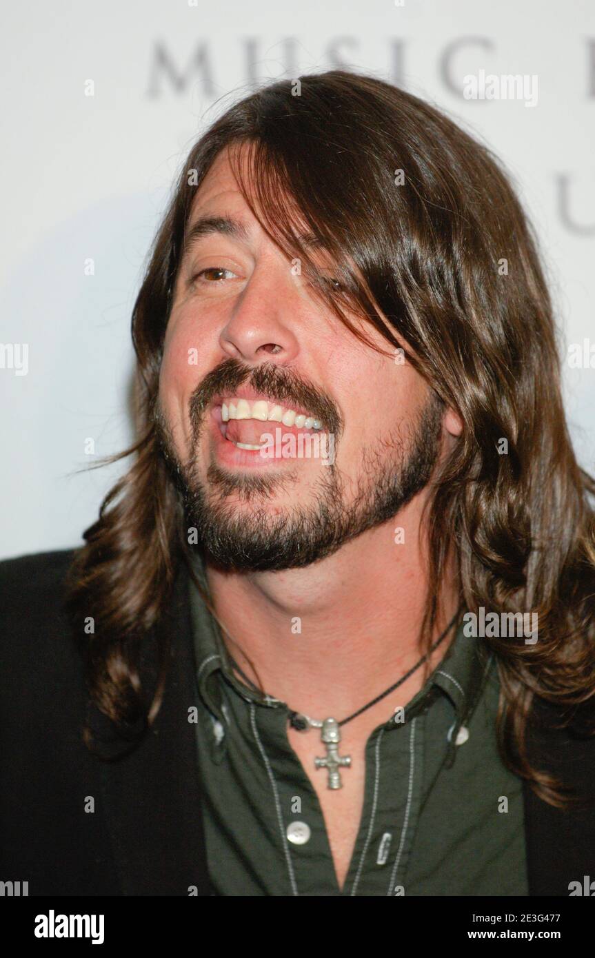 Singer/Musician Dave Growl of Foo Fighters attends arrivals for Clive ...