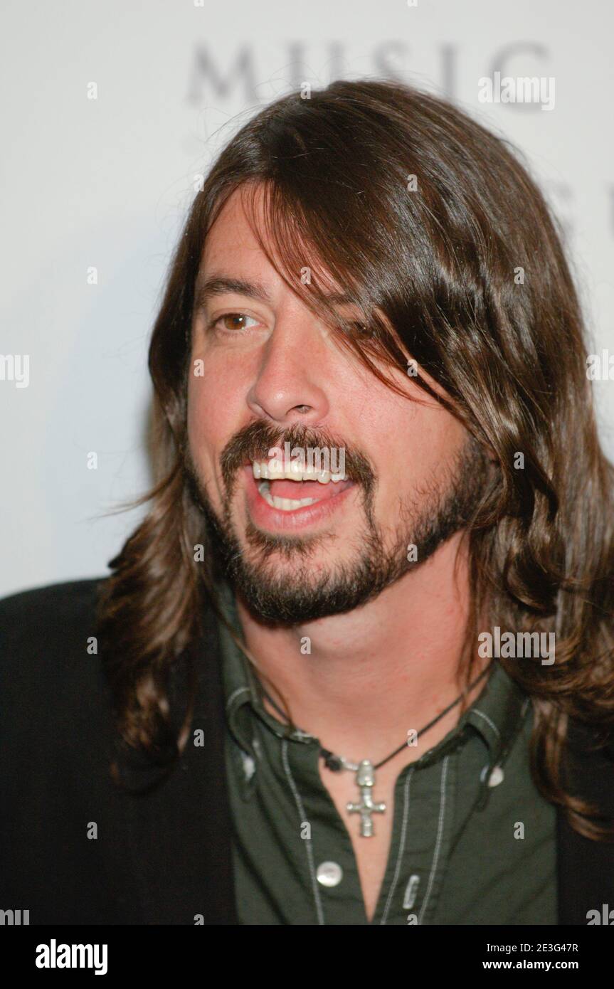 Singer/Musician Dave Growl of Foo Fighters attends arrivals for Clive ...
