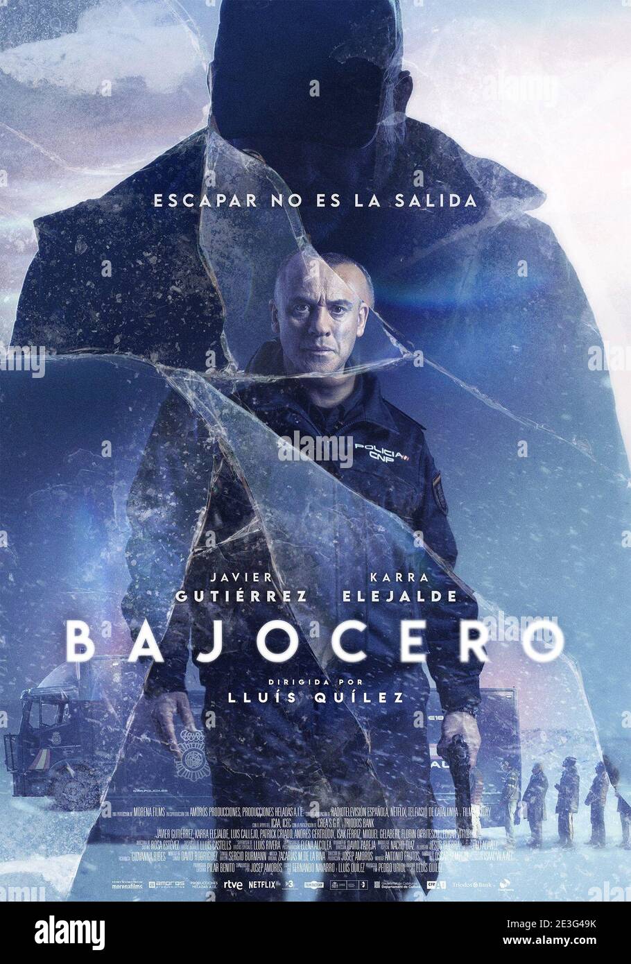 BELOW ZERO, (aka BAJOCERO), Spanish poster, Javier Gutierrez, 2021 ...