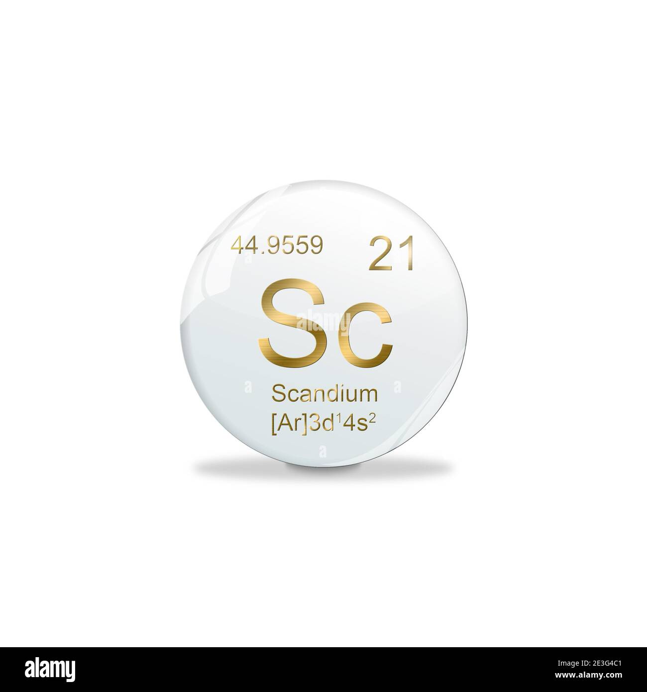 Scandium sc] hi-res stock photography and images - Alamy