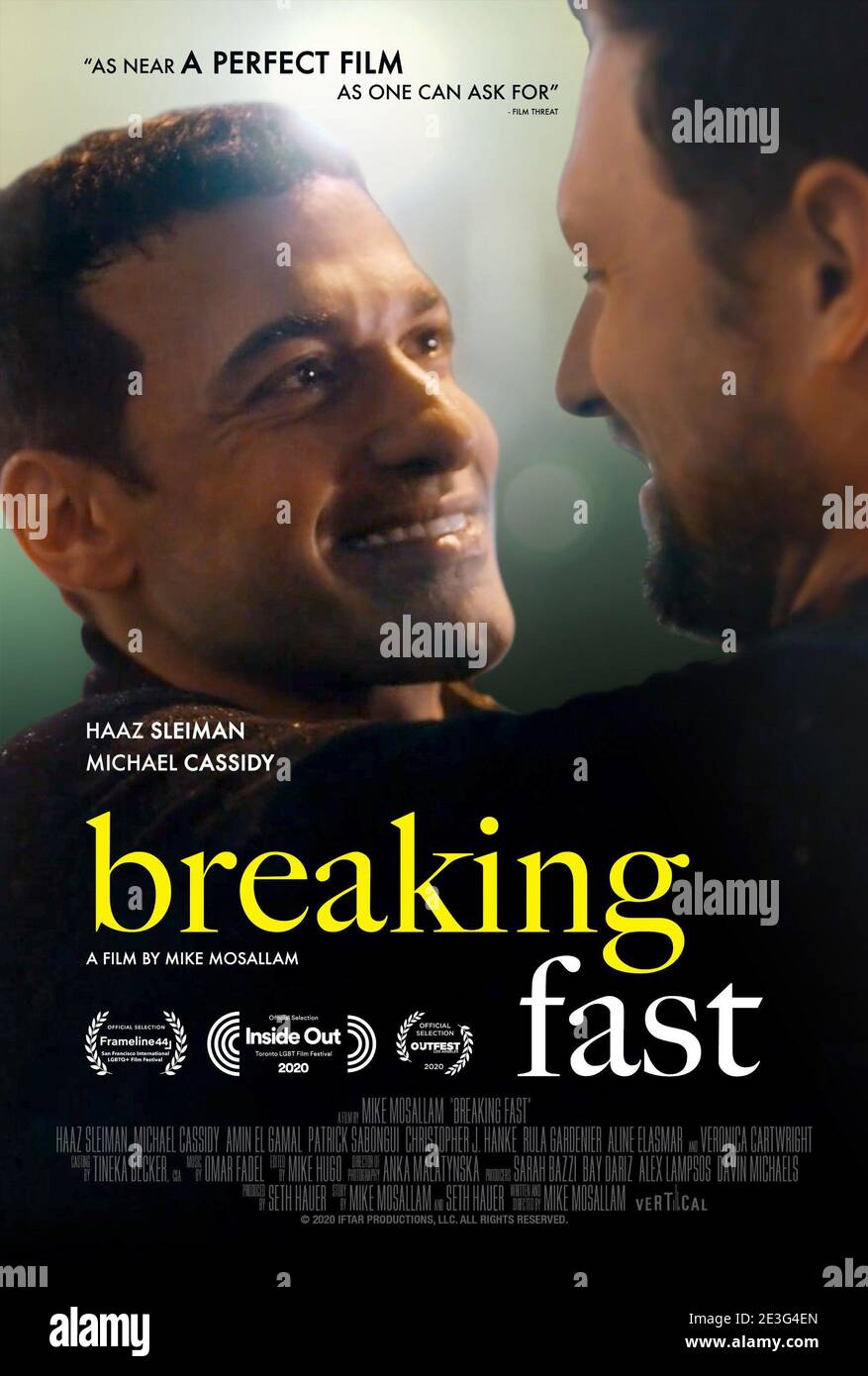 BREAKING FAST, poster, from left: Haaz Sleiman, Michael Cassidy, 2020 ...