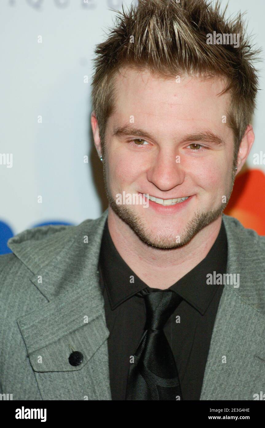 Singer Blake Lewis attends arrivals for Clive Davis Pre-Grammy Party at ...