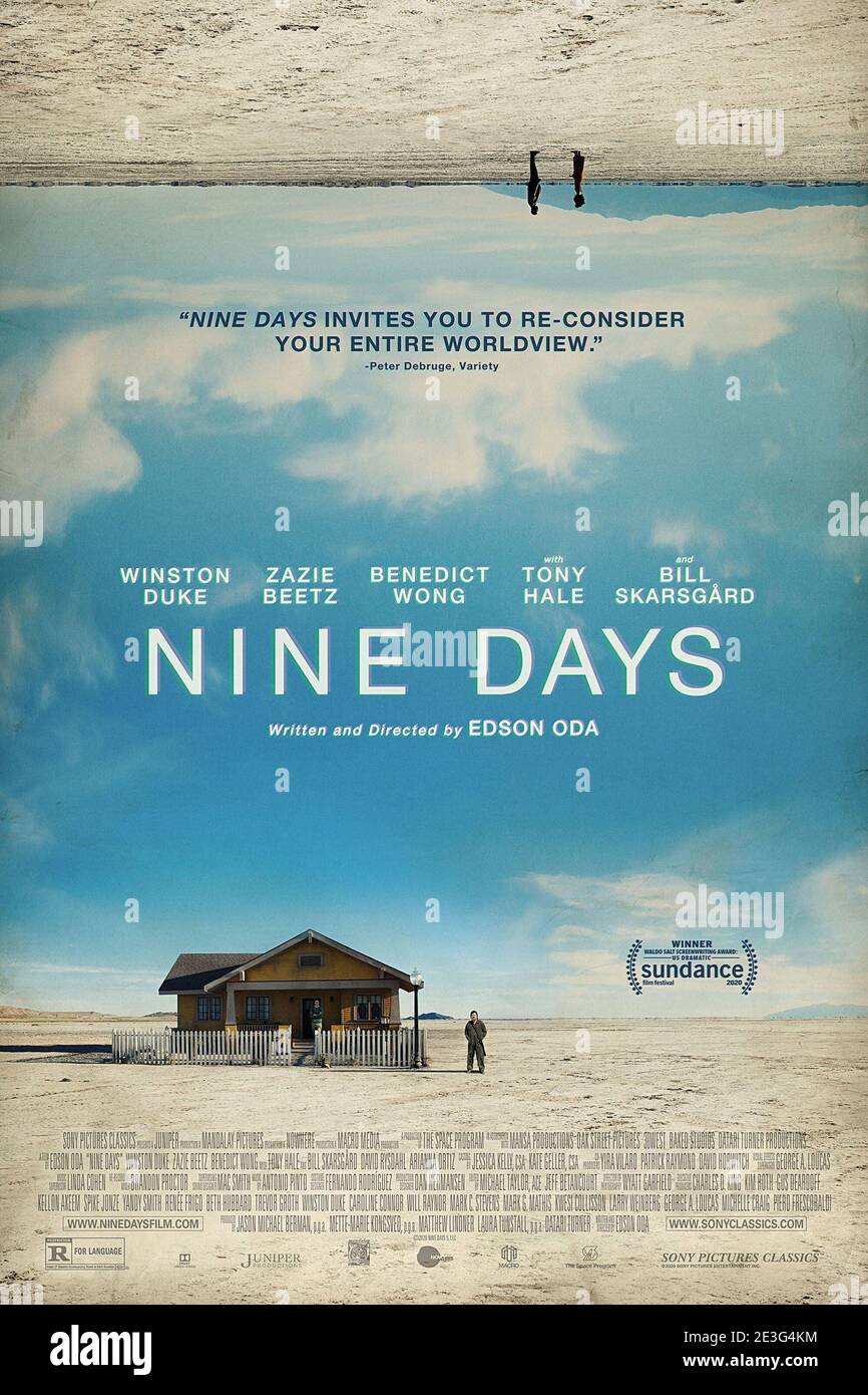 NINE DAYS, (aka 9 DAYS), US poster, 2020. © Sony Pictures Classics ...