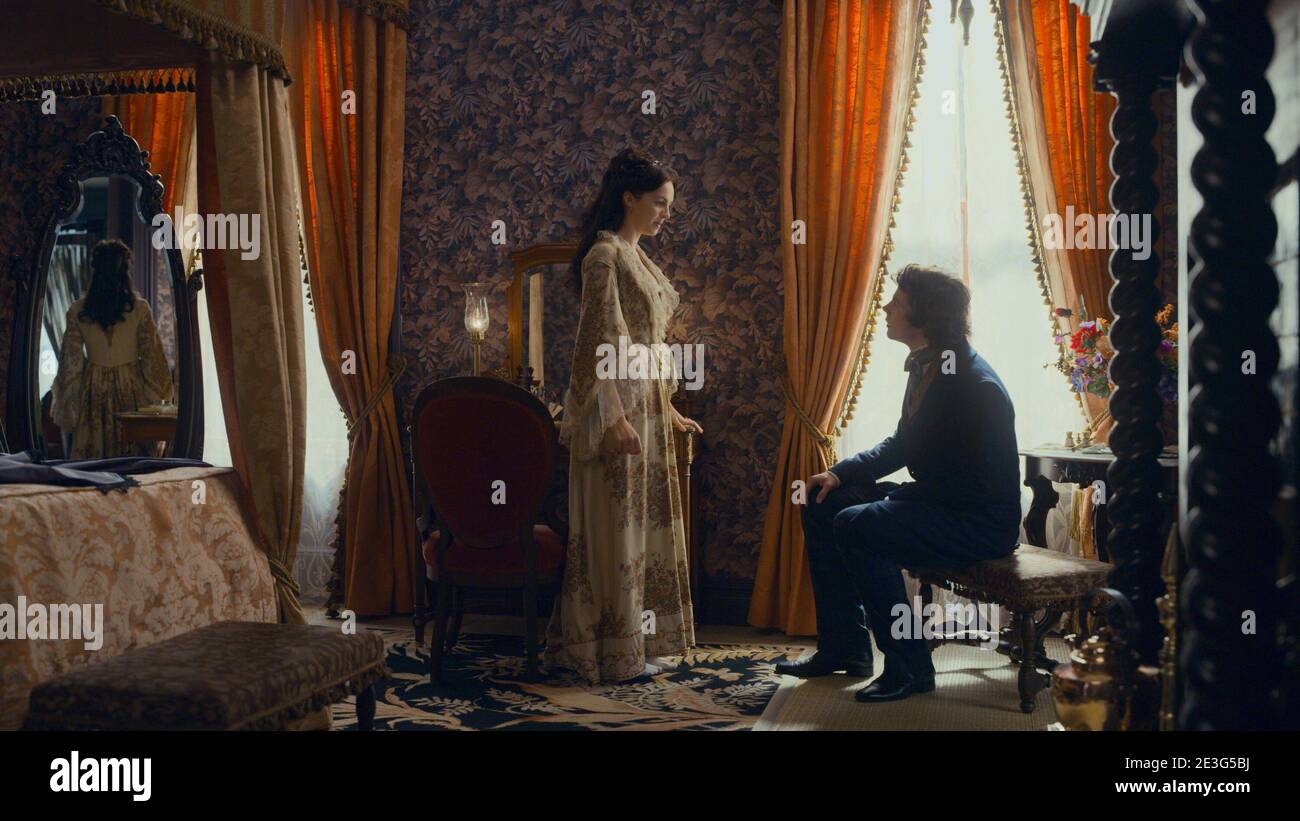 DICKINSON, from left: Ella Hunt, Adrian Blake Enscoe as Austin ...