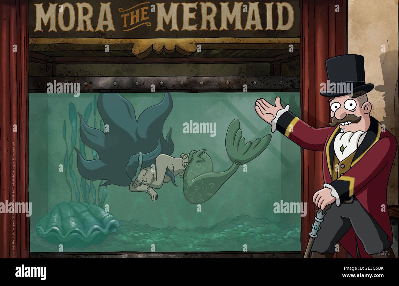 DISENCHANTMENT, left: Mora the Mermaid, 'You're The Bean', (Season 3 ep ...