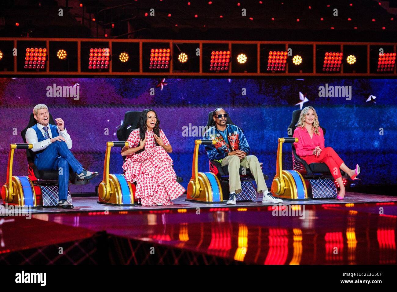 GO-BIG SHOW, (aka GO BIG SHOW), from left: judges Cody Rhodes, Rosario ...