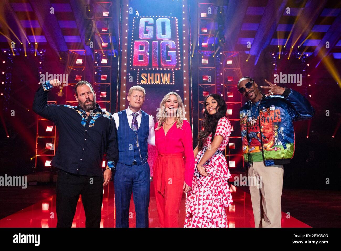 GO-BIG SHOW, (aka GO BIG SHOW), from left: host Bert Kreischer, Cody ...