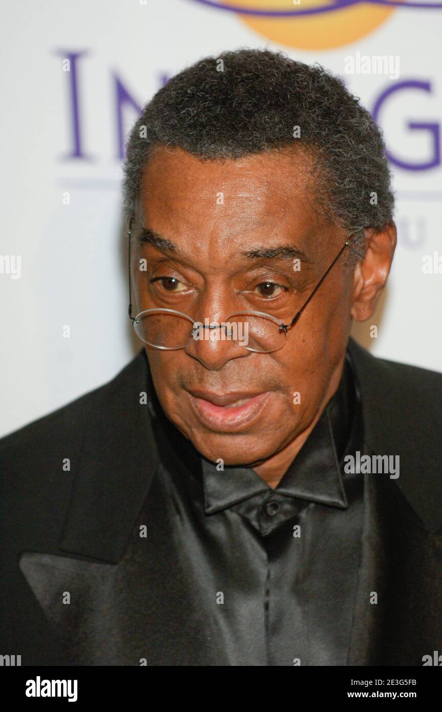 Don Cornelius attends arrivals for Clive Davis Pre-Grammy Party at the ...