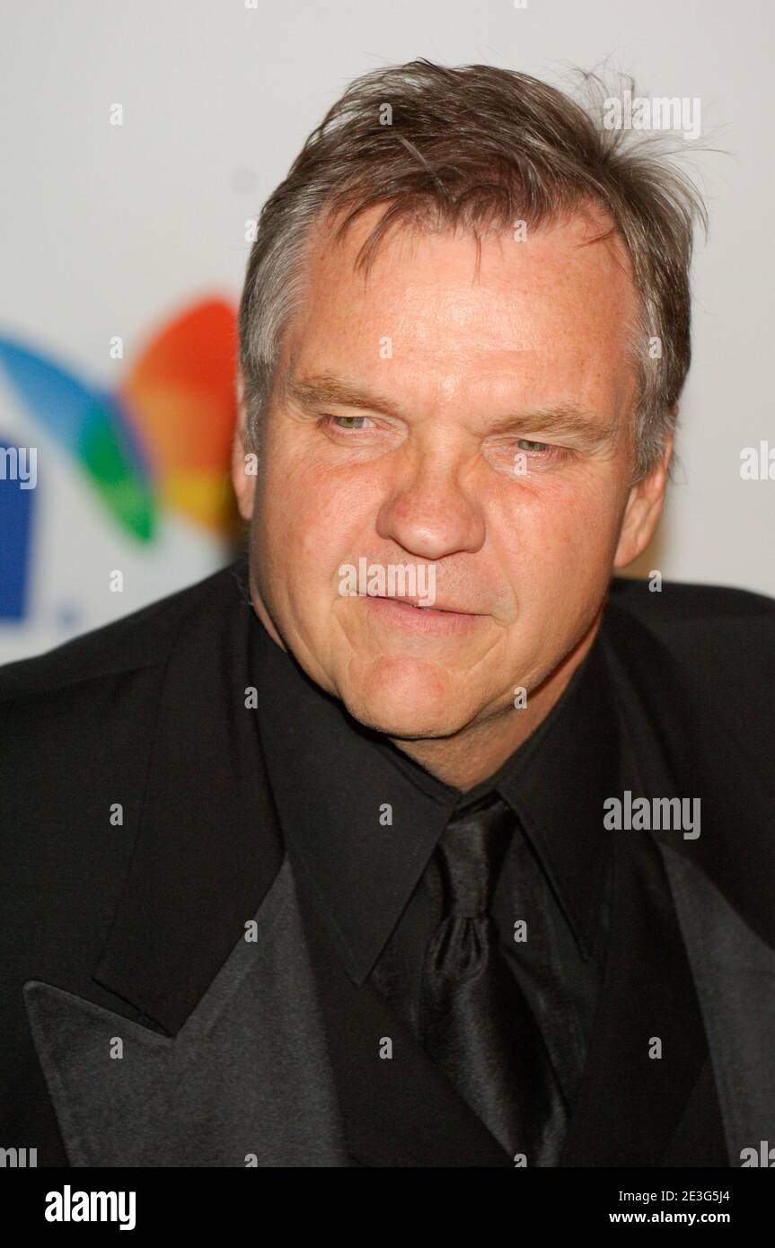 Singer / Actor Meat Loaf attends arrivals for Clive Davis Pre-Grammy ...