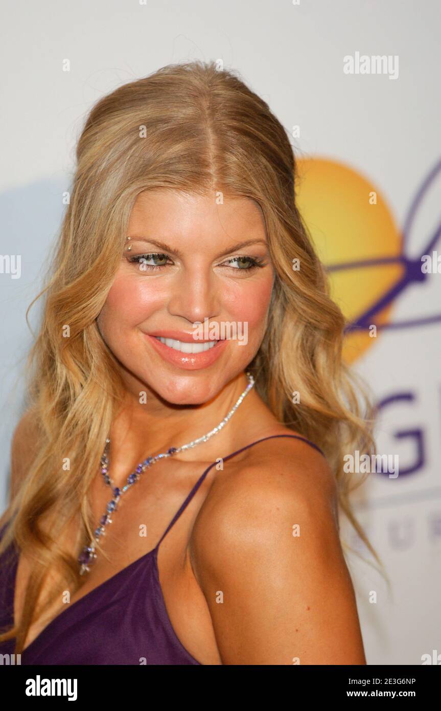Singer Stacy Ann Ferguson aka Fergie attends arrivals for Clive Davis ...