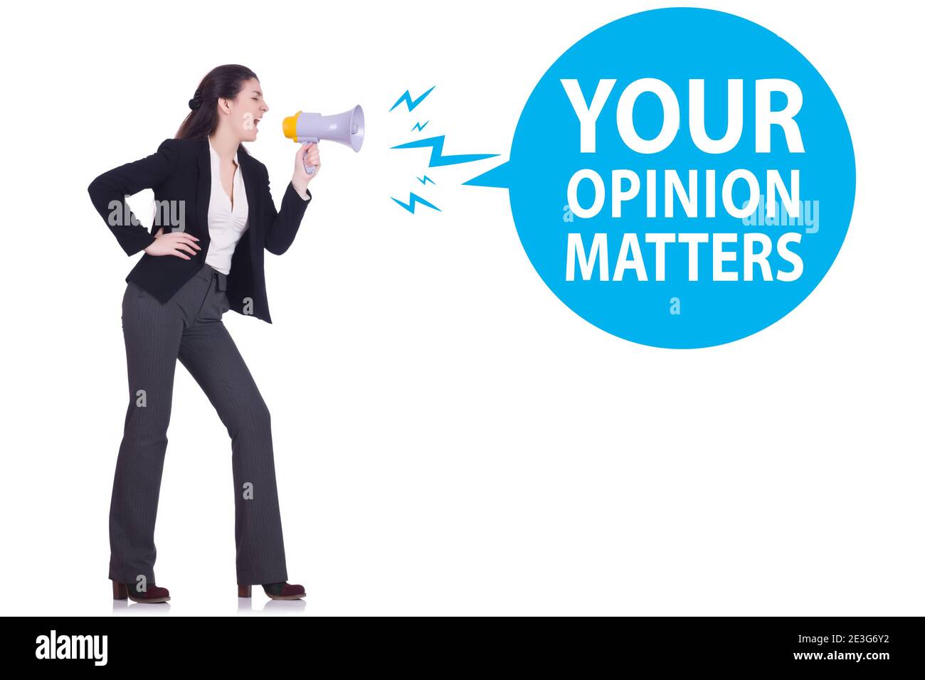 Concept of receiving feedback from the customers Stock Photo - Alamy