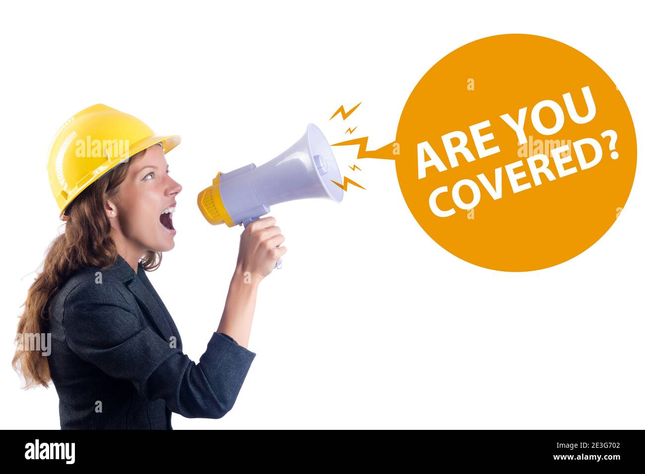 Concept of being covered by the insurance Stock Photo - Alamy
