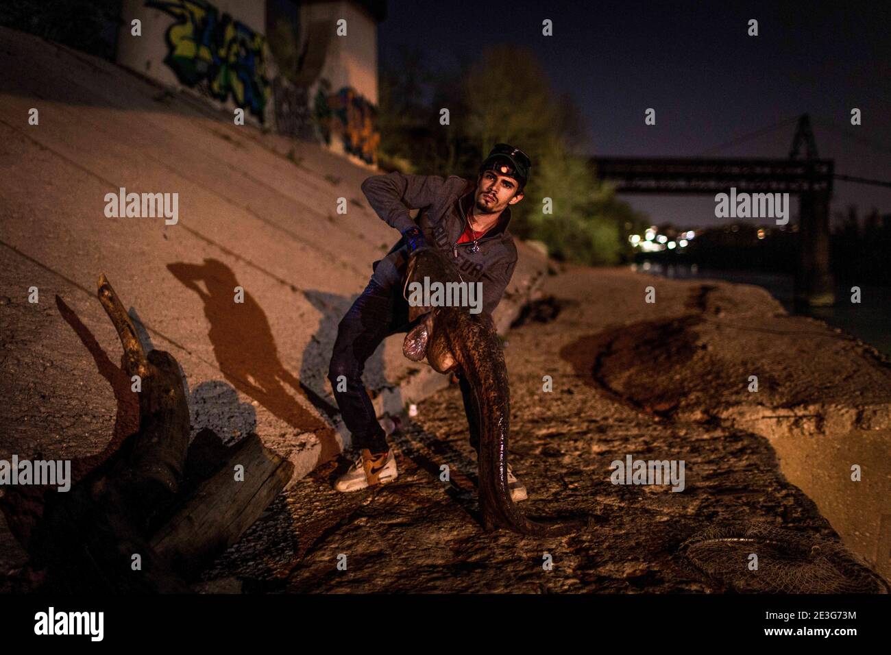 Rome, Italy. 29th Mar, 2019. SALVATORE, 22, captures of a small ...