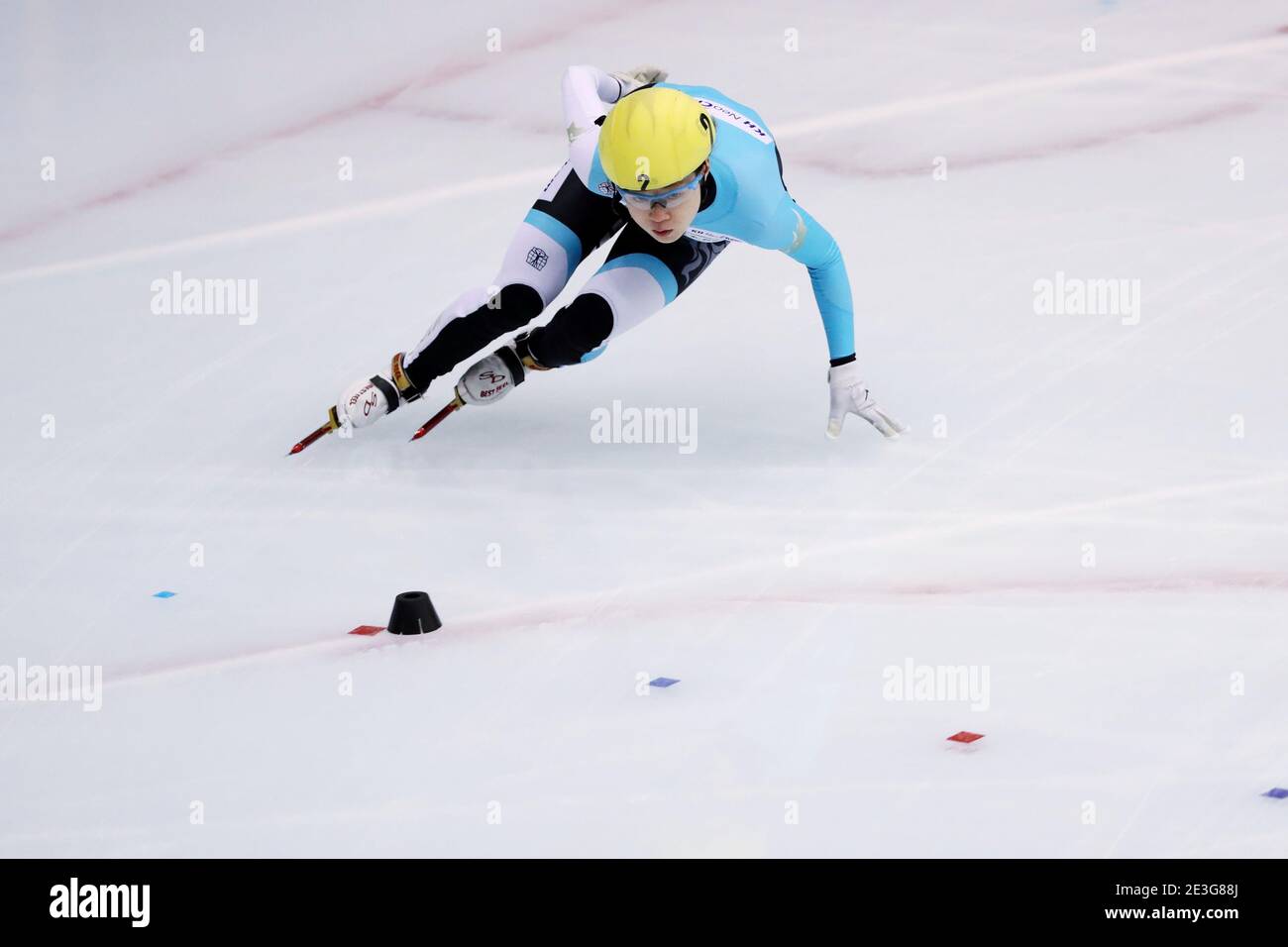 Nagano, Japan. 17th Jan, 2021. Moemi Kikuchi Short Track Skating : The ...
