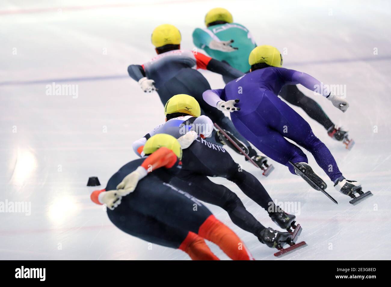 Nagano, Japan. 17th Jan, 2021. General view Short Track Skating : The ...