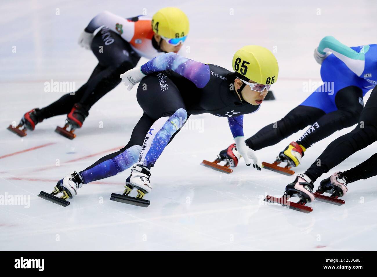Nagano, Japan. 17th Jan, 2021. Dan Iwasa Short Track Skating : The 43rd ...