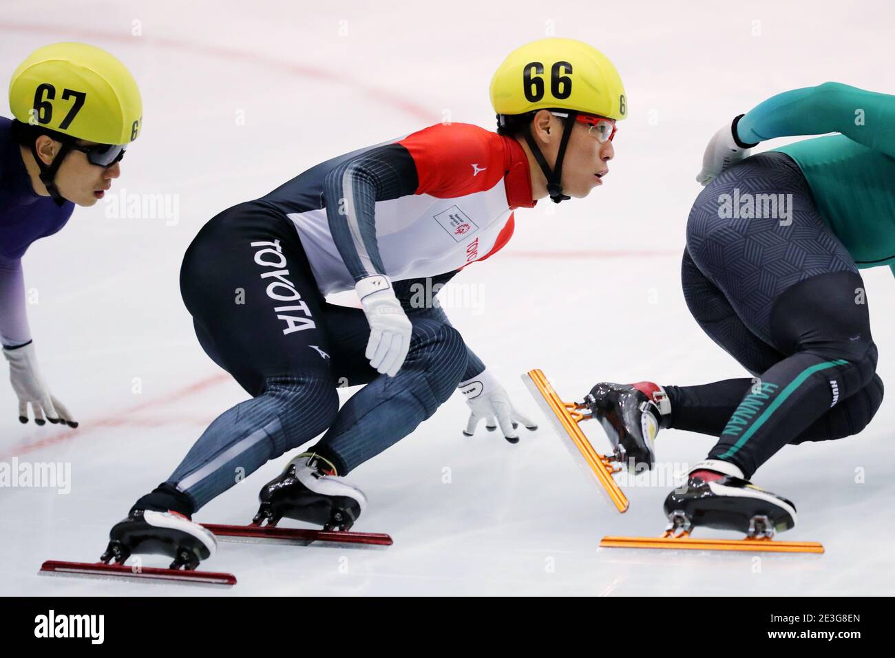 Nagano, Japan. 17th Jan, 2021. Natsuhi Misawa Short Track Skating : The ...