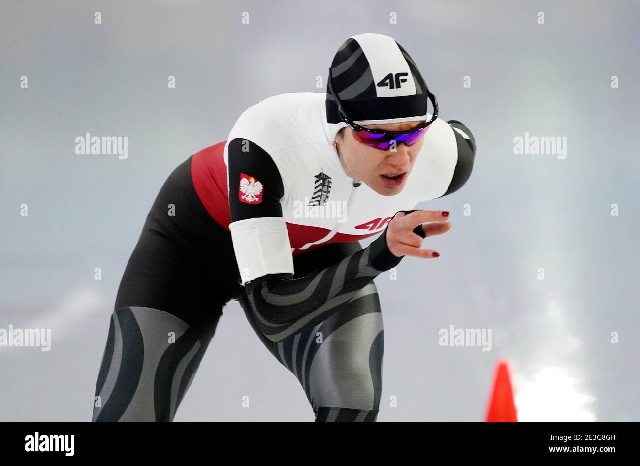 Magdalena Czysczon (POL) during European Championship Allround and ...