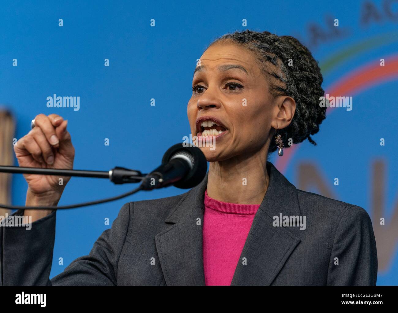 New York, United States. 18th Jan, 2021. Candidate for mayor of NYC ...