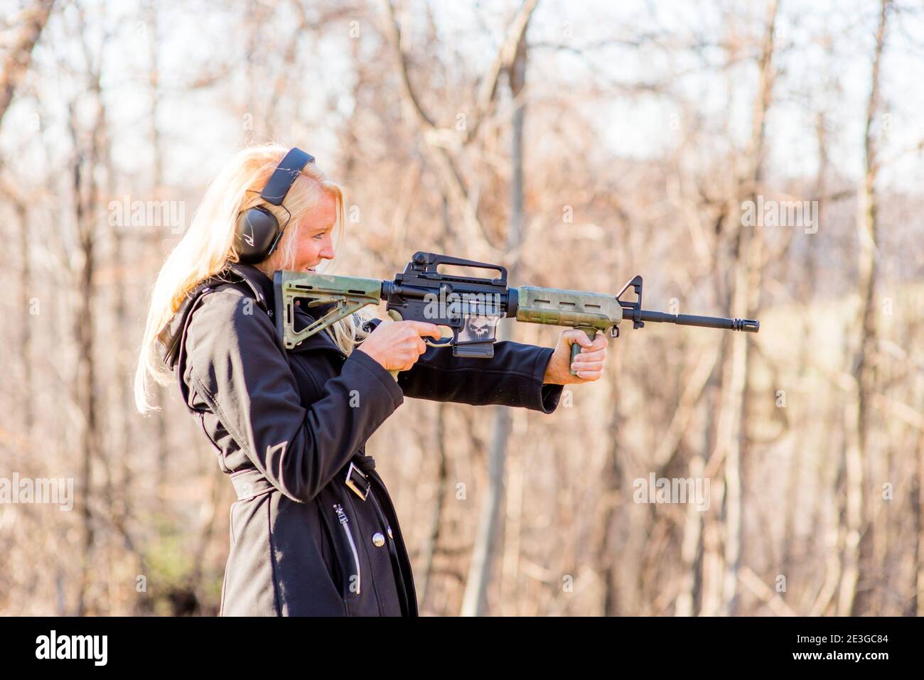 Weapon people with guns and leaves hi-res stock photography and images ...