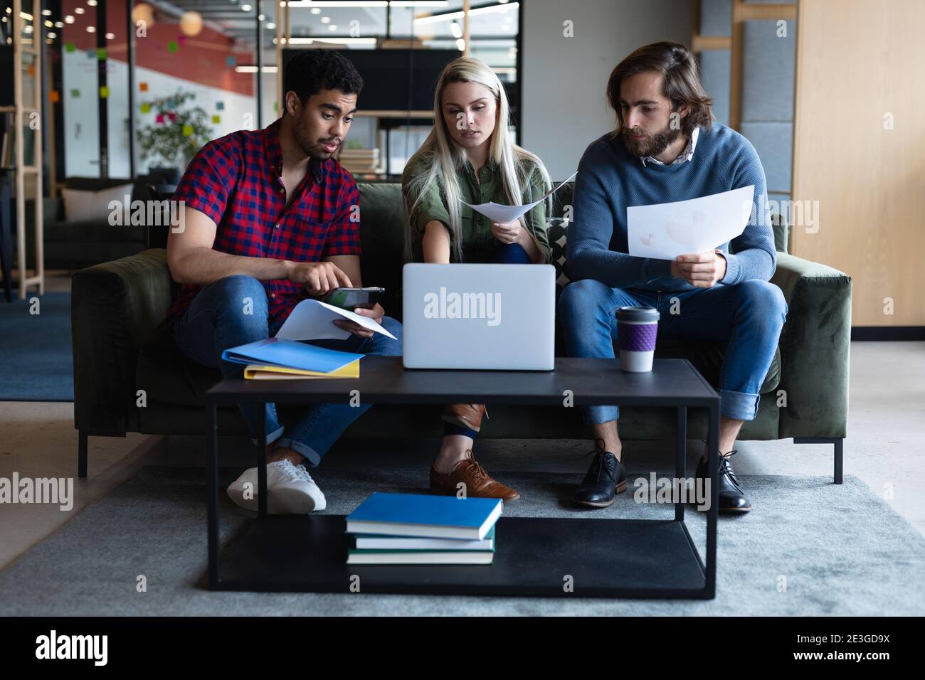 Diverse people group teamwork using hi-res stock photography and images ...