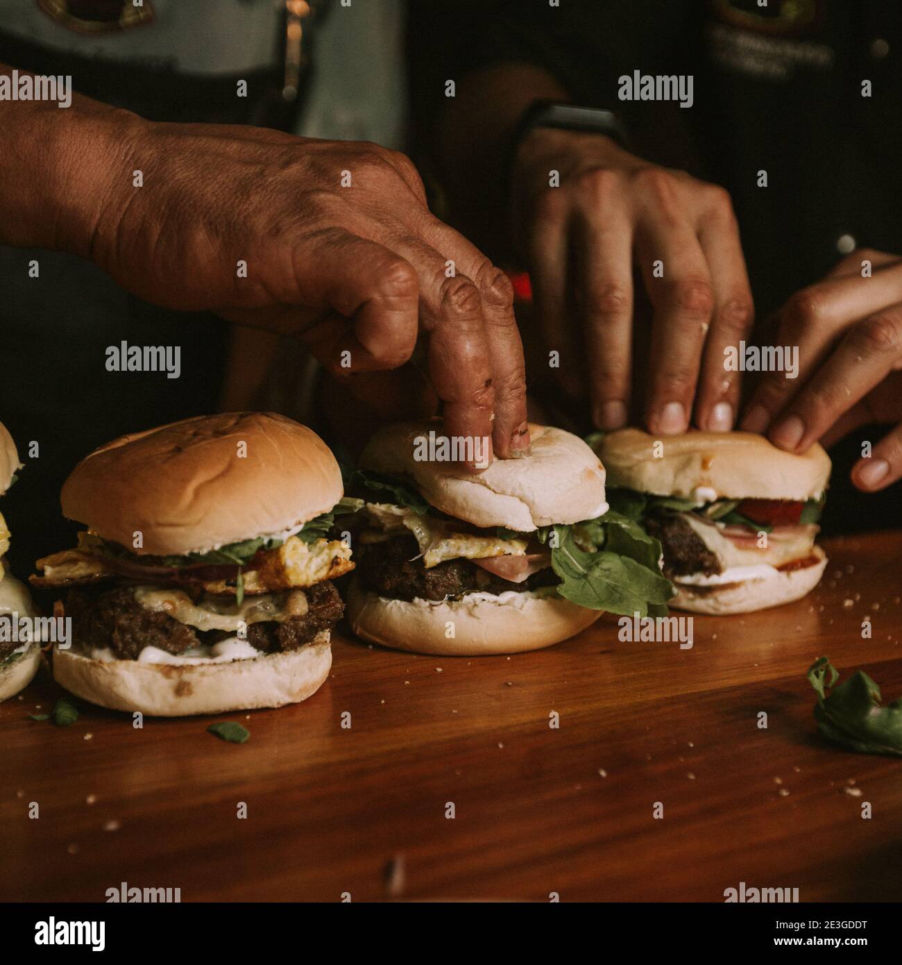 Silver service food table hi-res stock photography and images - Alamy