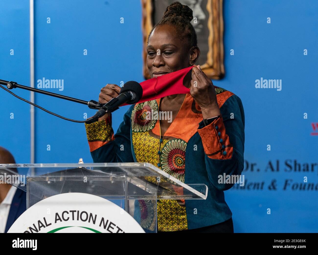New York, NY - January 18, 2021: Chirlane McCray, New York City First ...
