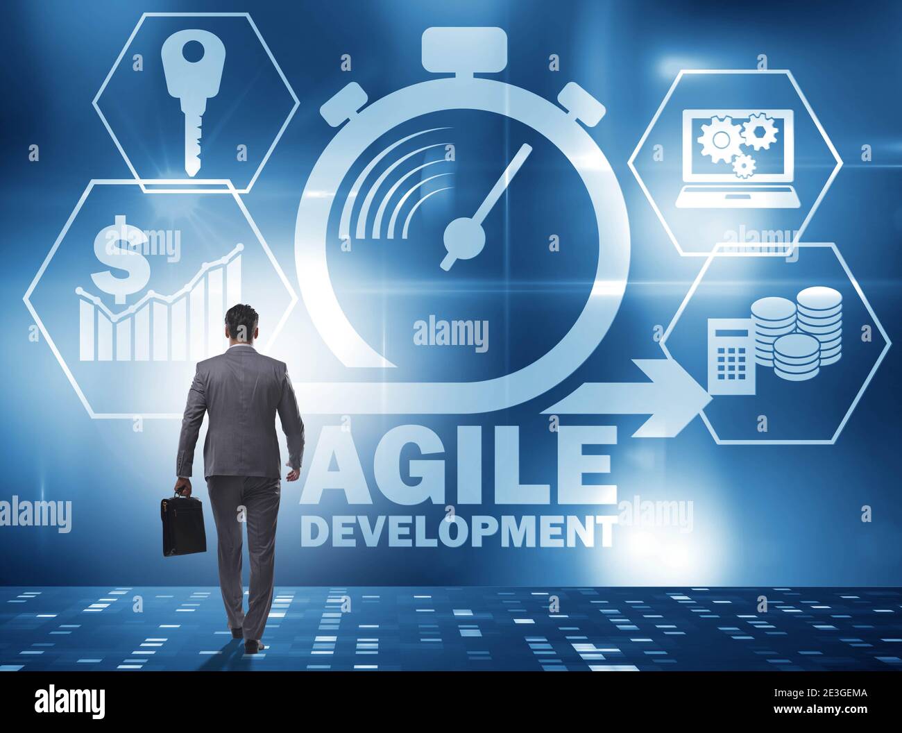 The concept of agile software development Stock Photo - Alamy