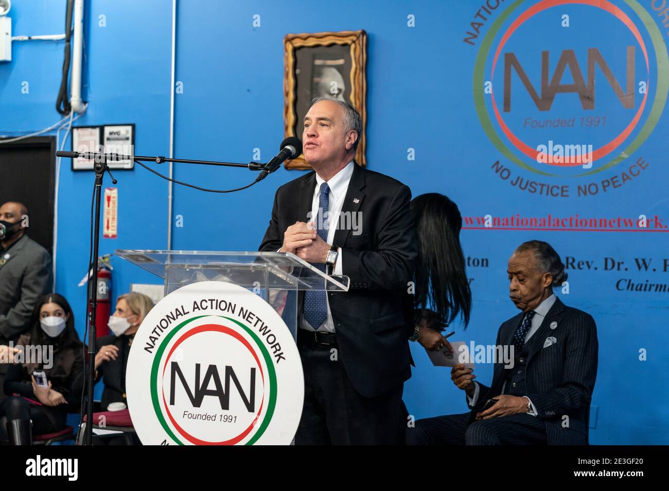New York, NY - January 18, 2021: Thomas DiNapoli, New York State ...