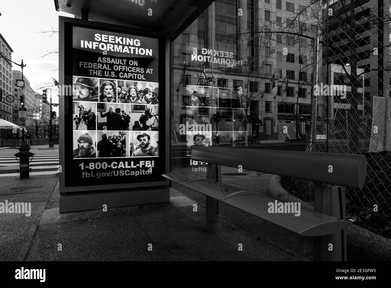 Inauguration security Black and White Stock Photos & Images - Alamy