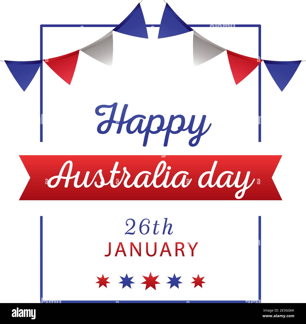 Garlands frame Stock Vector Images - Alamy