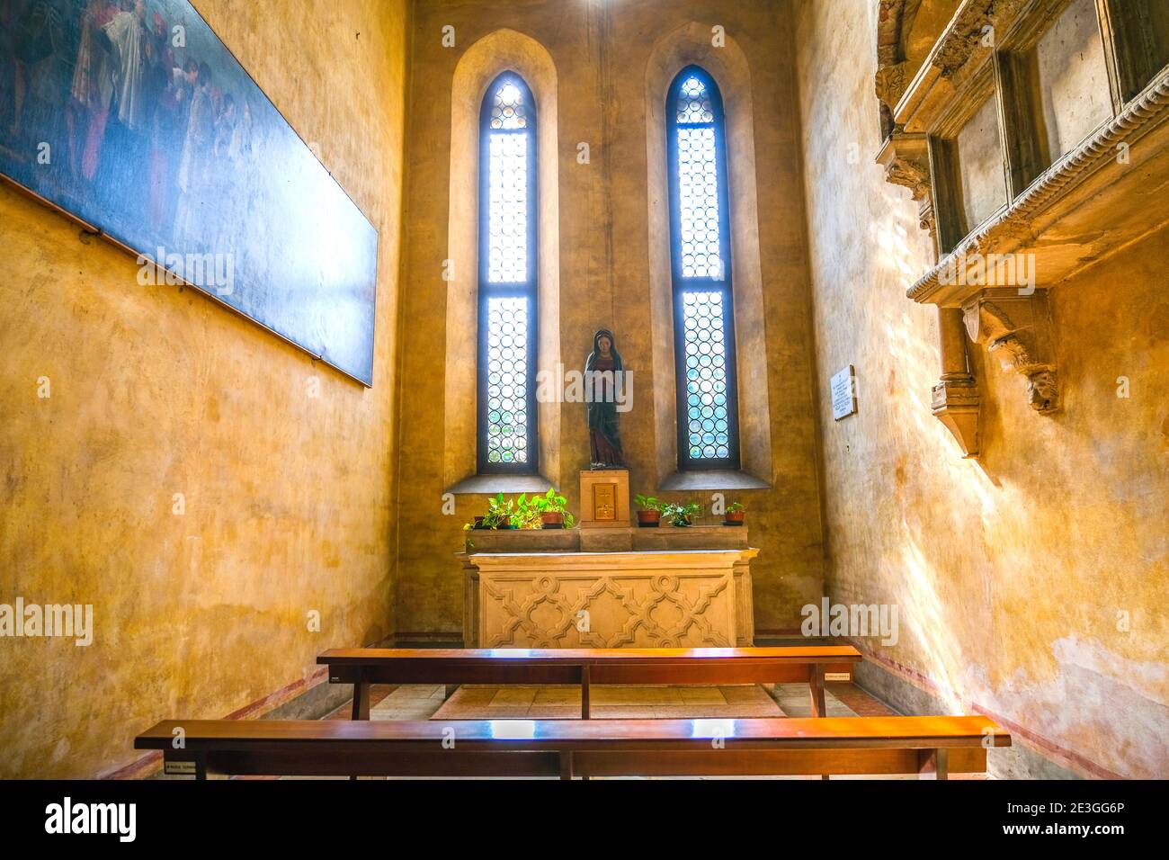 Frescoes in eremitani church hi-res stock photography and images - Alamy