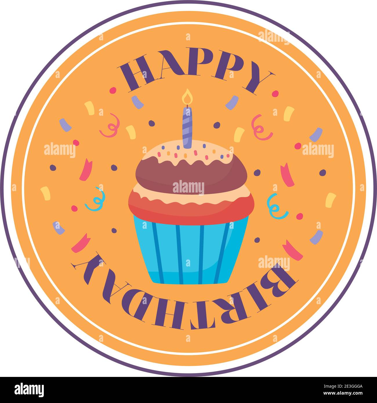 Happy Birthday Cupcake Images Clipart