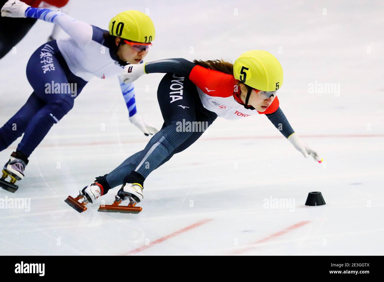 Nagano, Japan. 16th Jan, 2021. Aoi Watanabe Short Track Skating : The ...