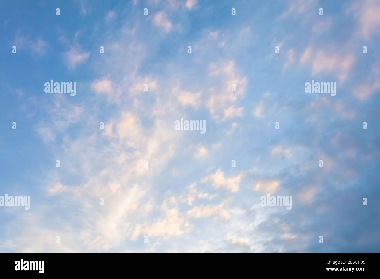 Beautiful blue sky with small clouds. High quality photo Stock Photo ...