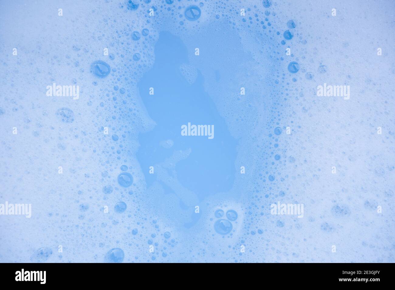 Abstract background white soapy foam texture. Shampoo foam with bubbles ...